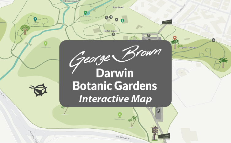 George Brown Darwin Botanic Gardens Interactive Map